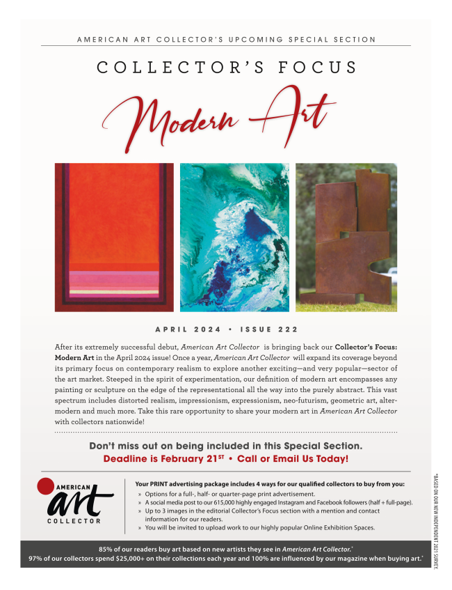 Modern Art - April - American Art Collector Magazine