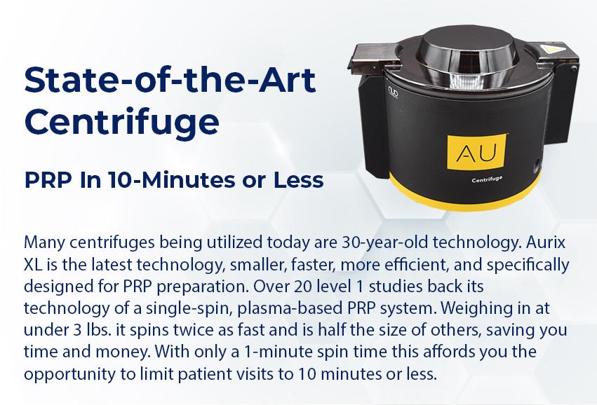 Introducing the Fastest, Most Cost-Effective PRP System on the Market