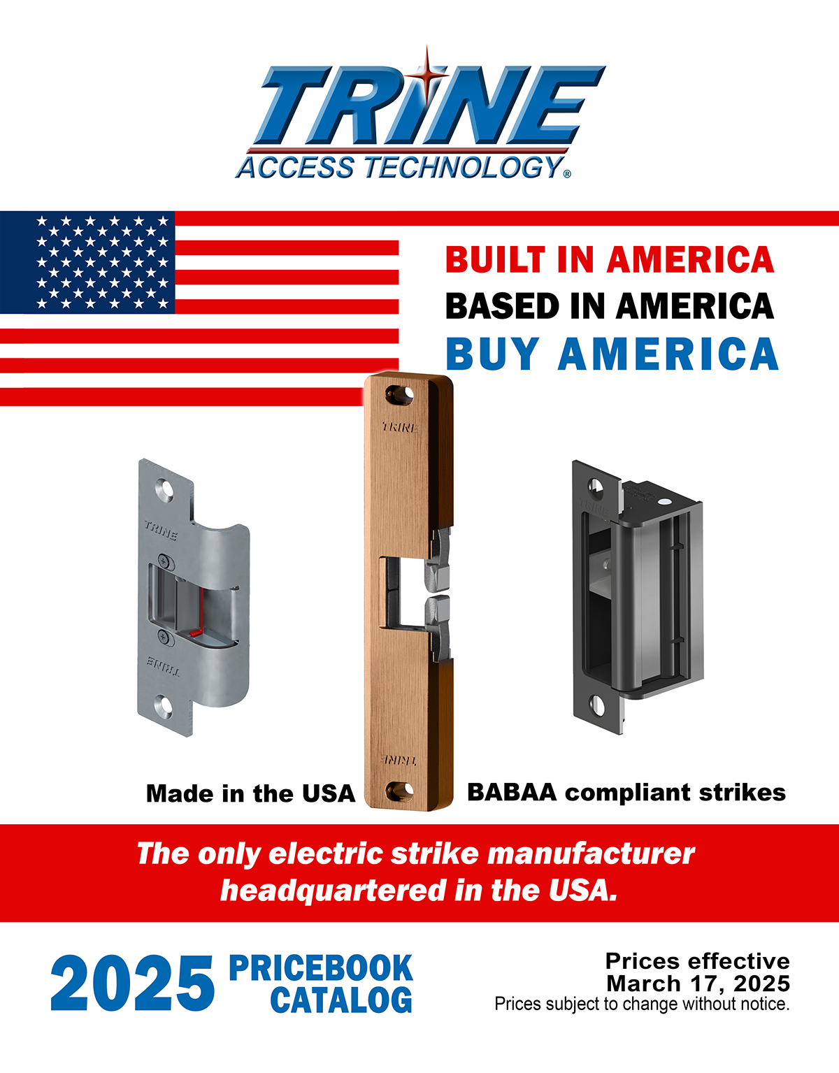 Trine 2025 Price increase - download PDF