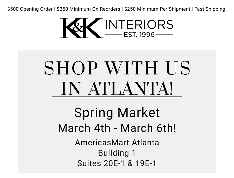 Shop With Us At The Atlanta Spring Market! Plus, Fill Your Shelves Now ...