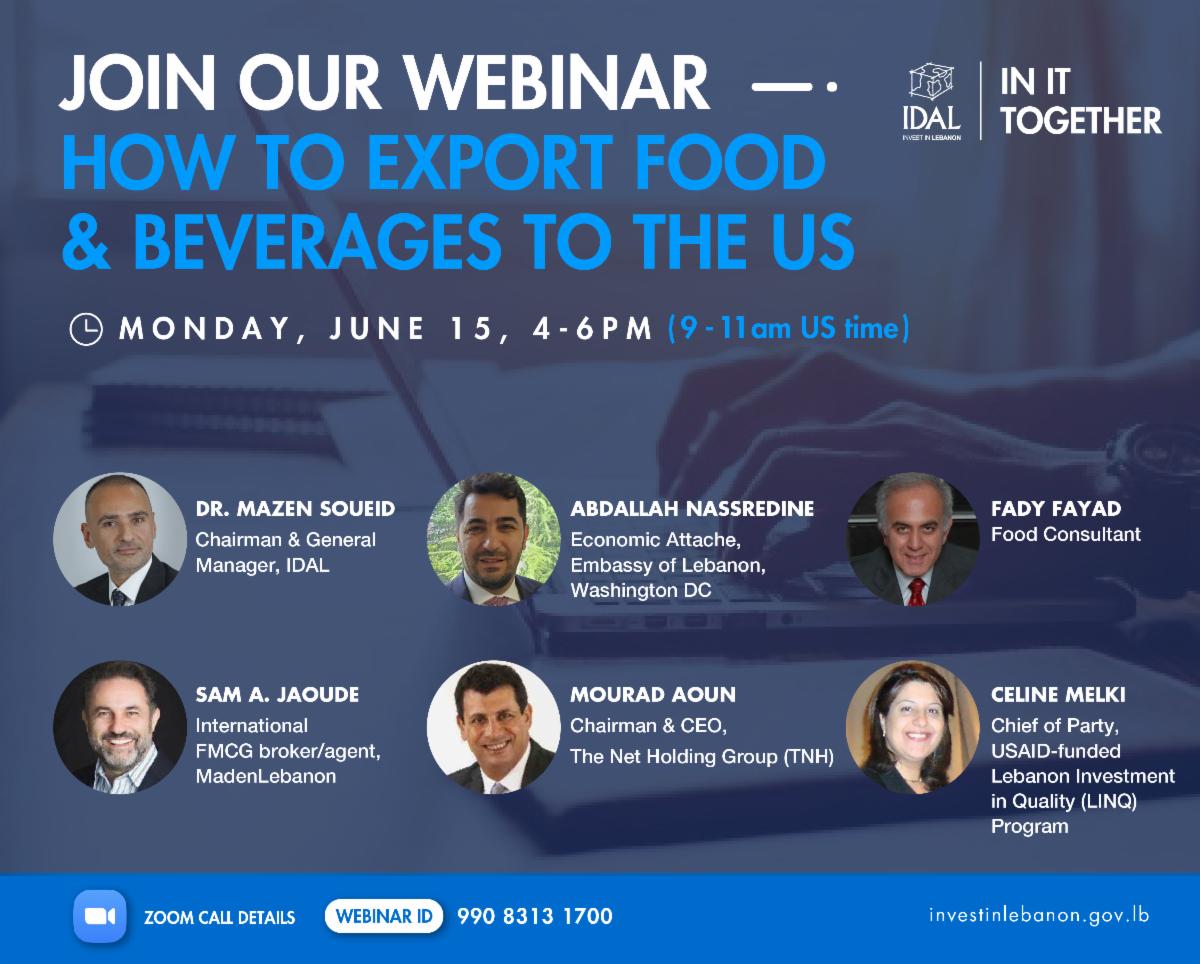 WEBINAR: EXPORT TO THE U.S.
