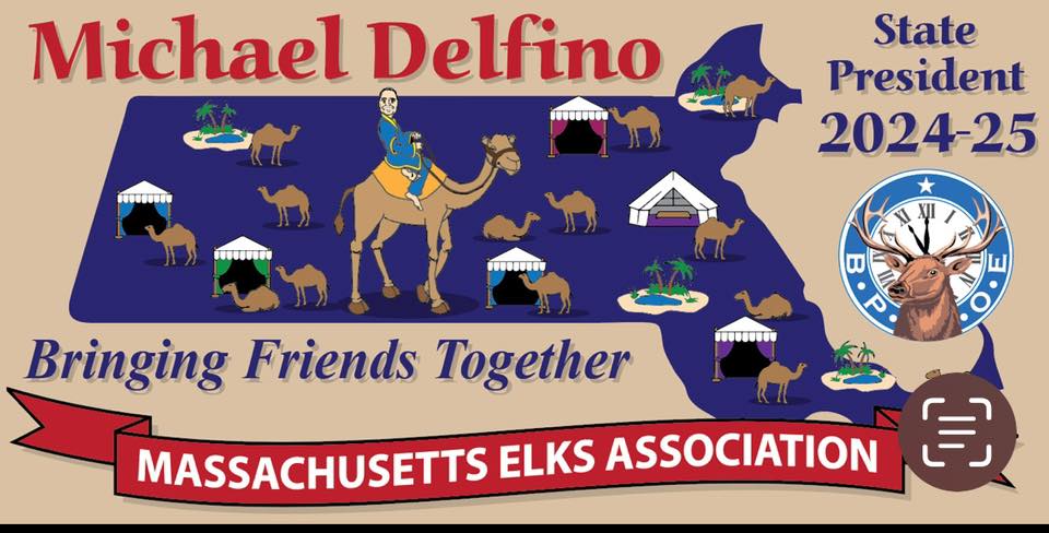 Endorsed Candidate for Grand Exalted Ruler Pin and Pendant Available