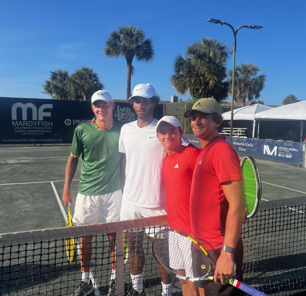 American Teenage Duo Thrill Crowd In Reaching Mardy Fish USTA Pro ...