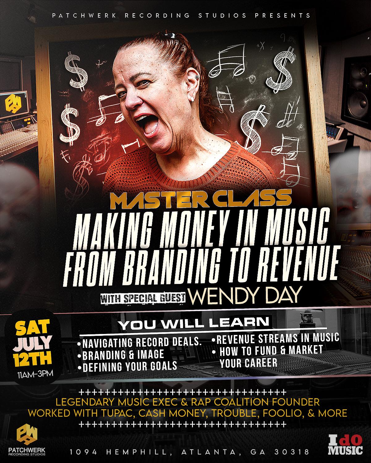 Celebrate Music with Legends at Patchwerk!