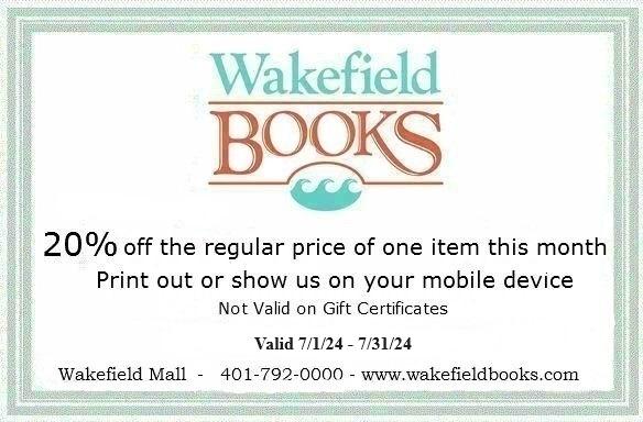 July at Wakefield Books!
