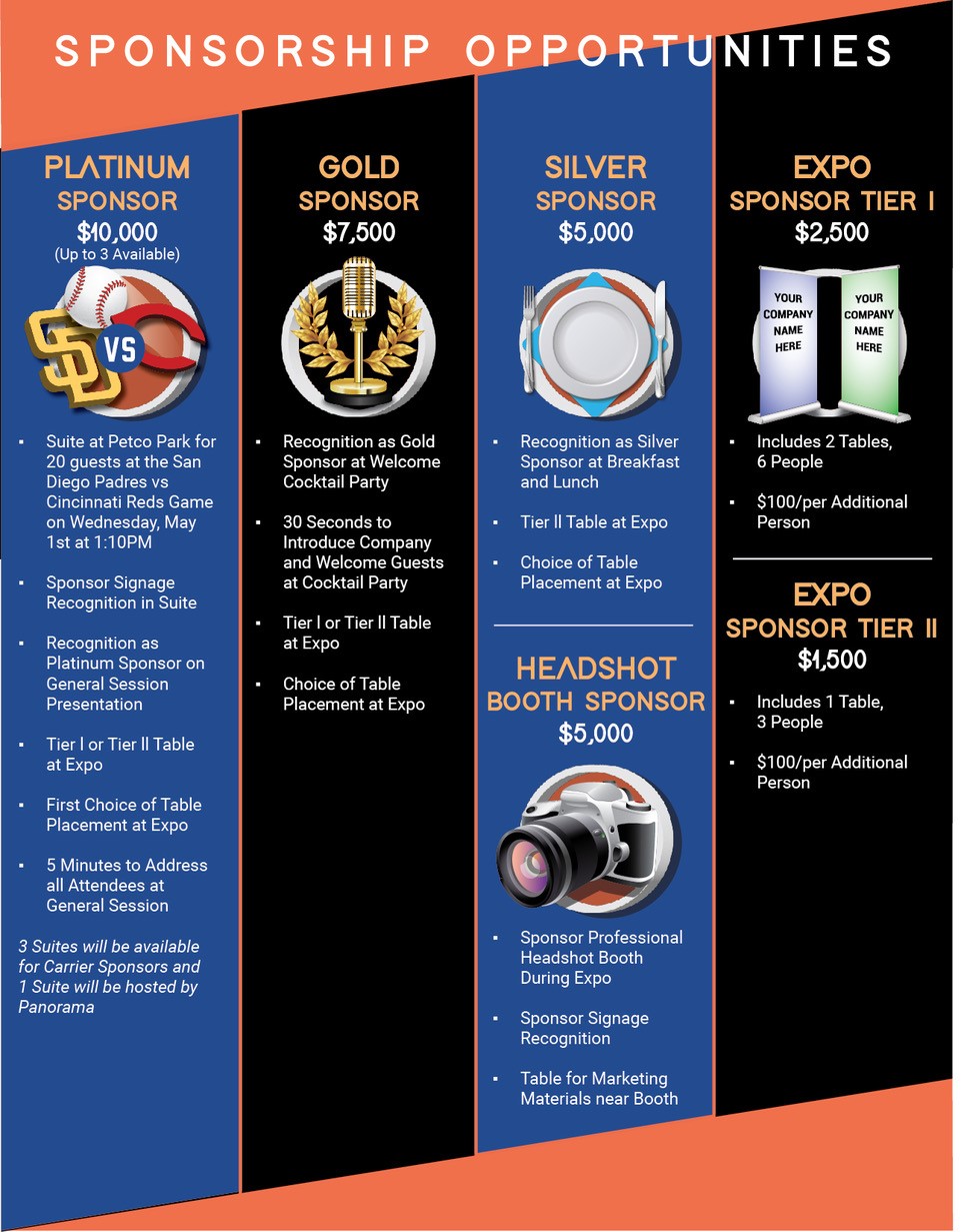 Sponsorships & Tradeshow Booth Registration