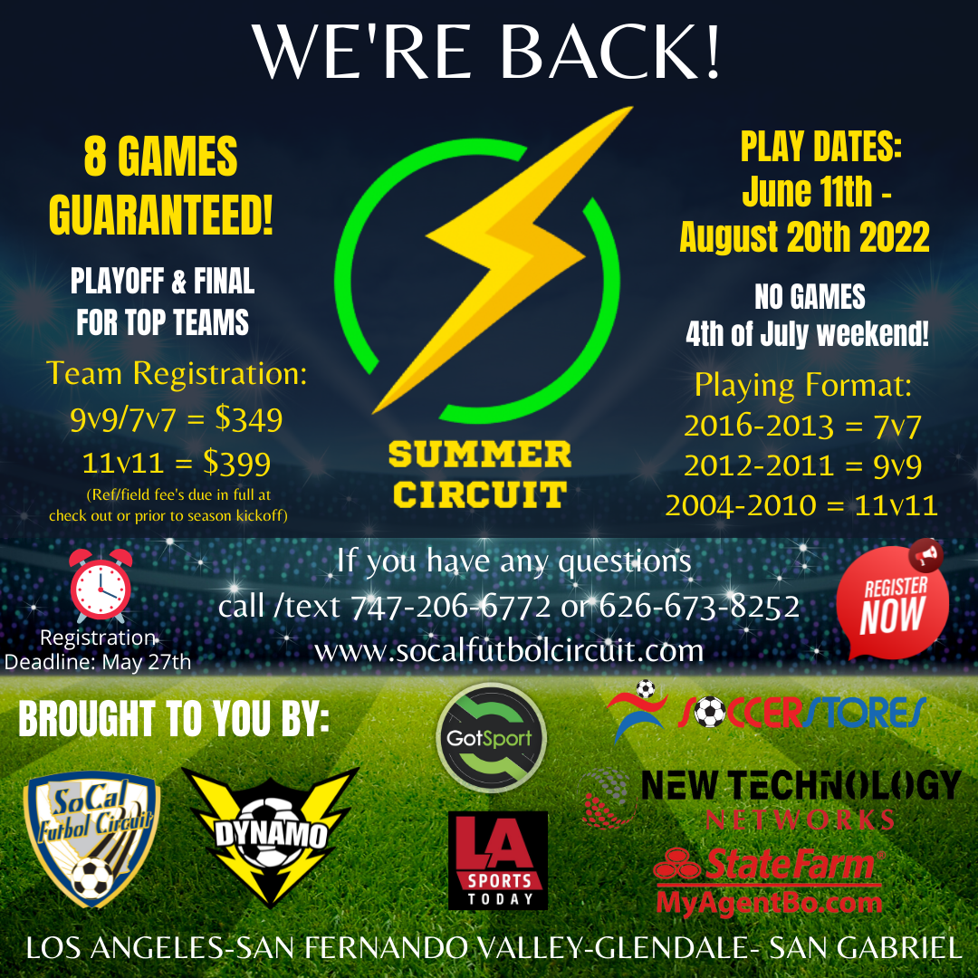 Summer Circuit 2022 - Registrations now open