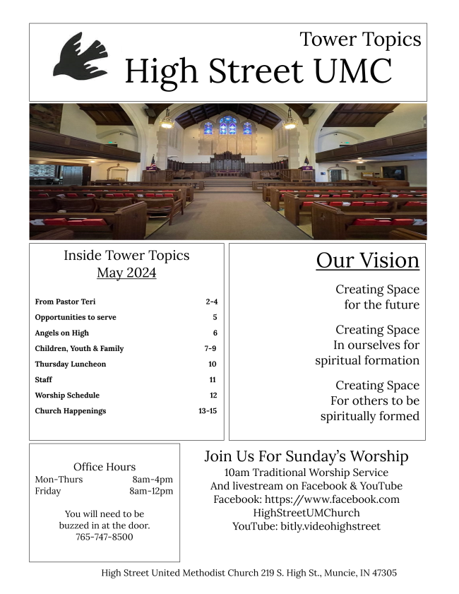 May 2024 Tower Topics