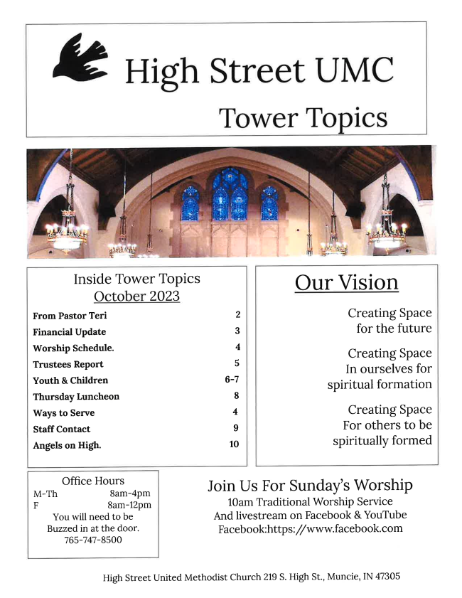 October Tower Topics