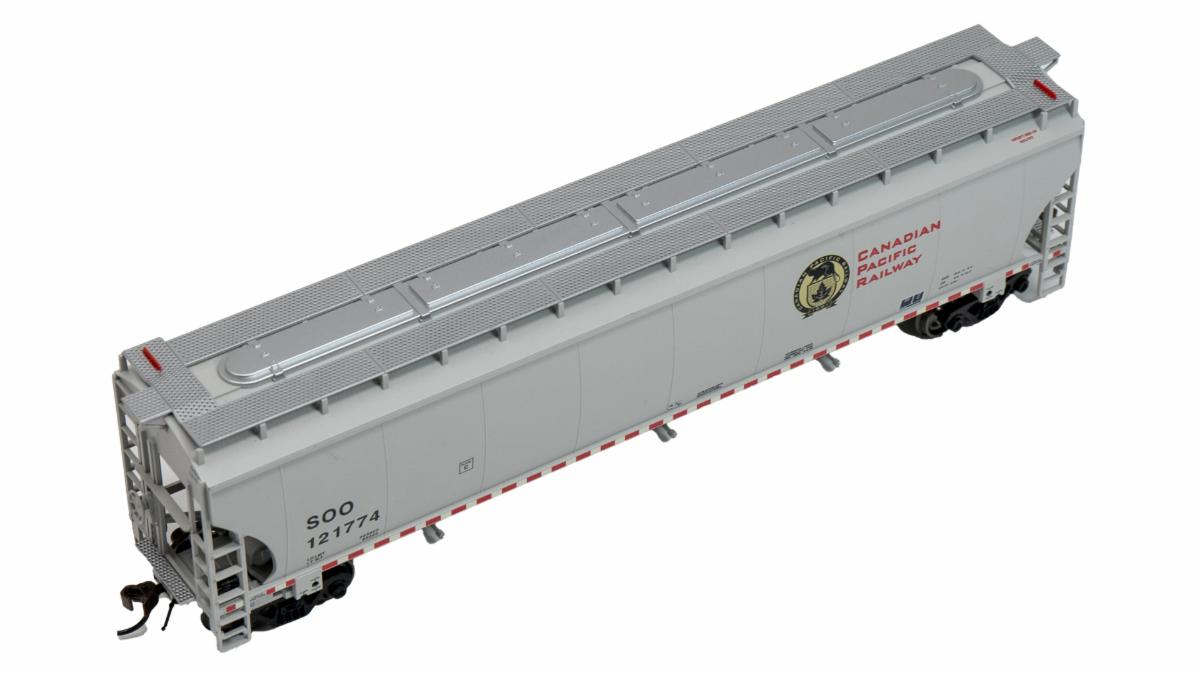 HO Scale Trinity 5161 3 Bay Covered Hoppers