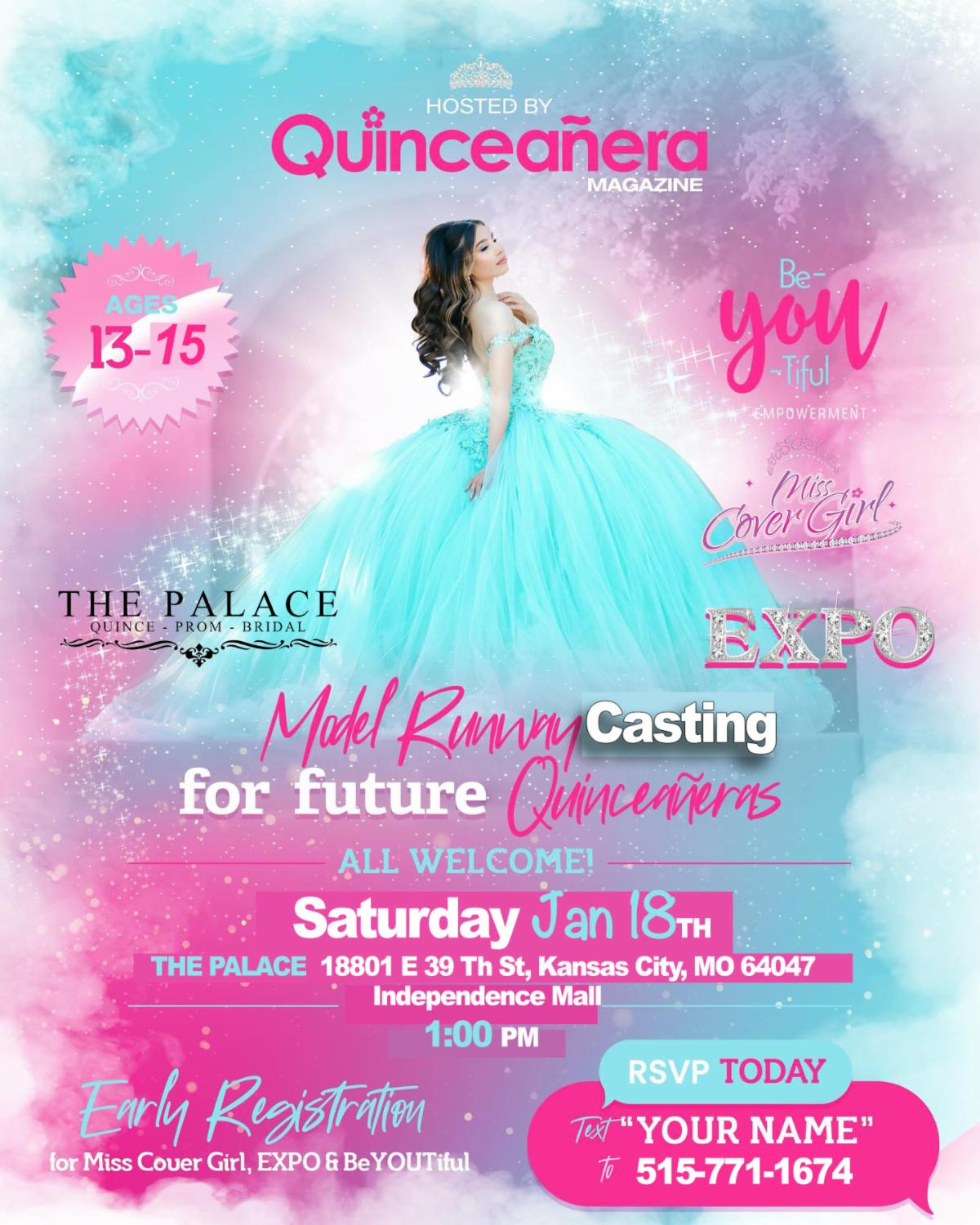 Expo Quinceañera Models Registration