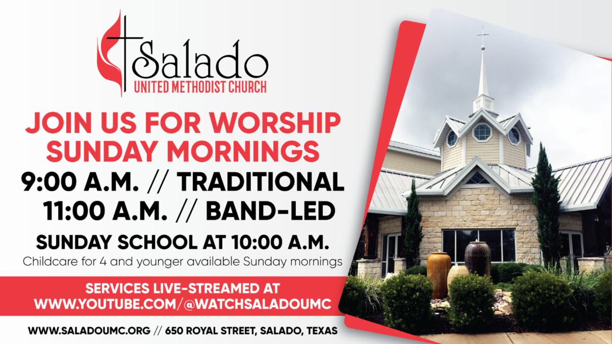 Salado UMC August Newsletter