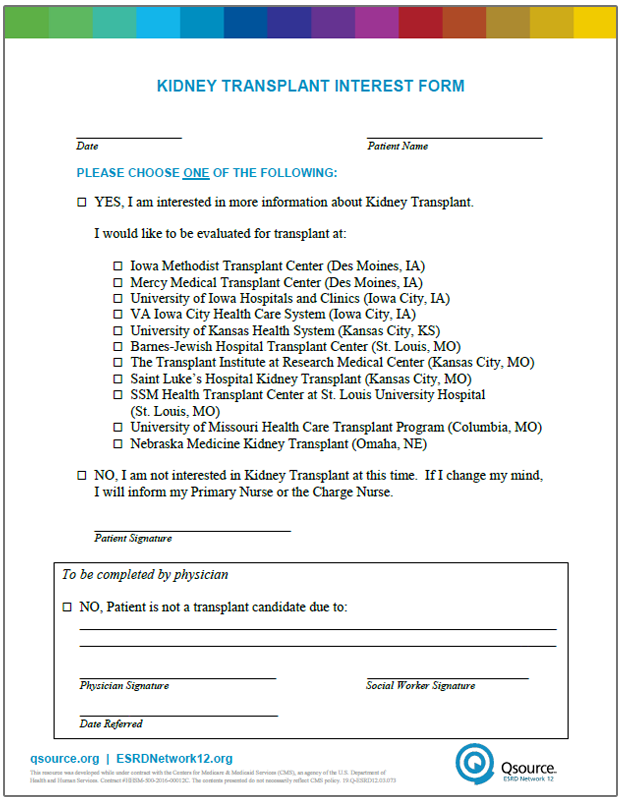 Transplant Change Package