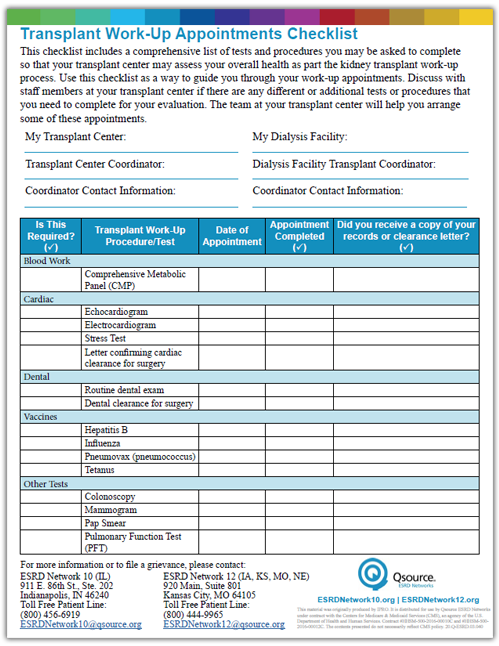 Transplant Change Package