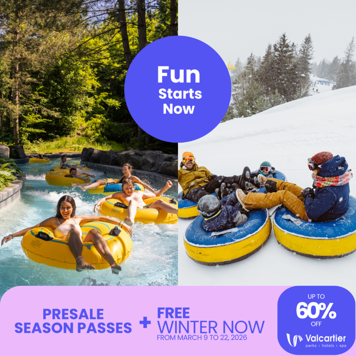 PRESALE SEASON PASSES - Fun starts now!
