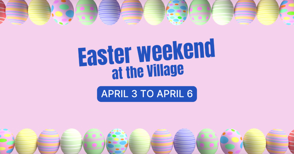 Enjoy an Easter weekend filled with activities for the whole family!