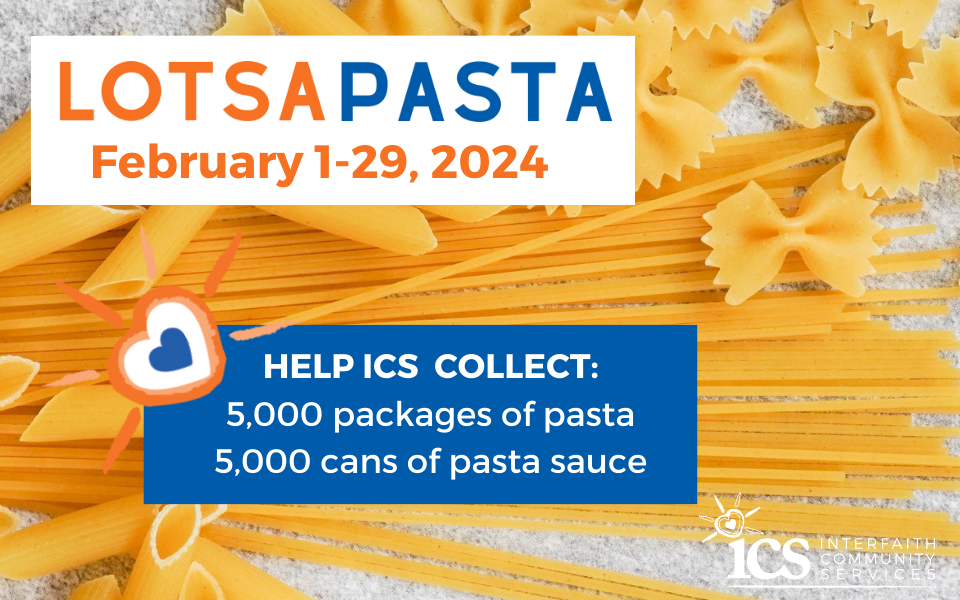 Lotsa Pasta food drive begins February 1