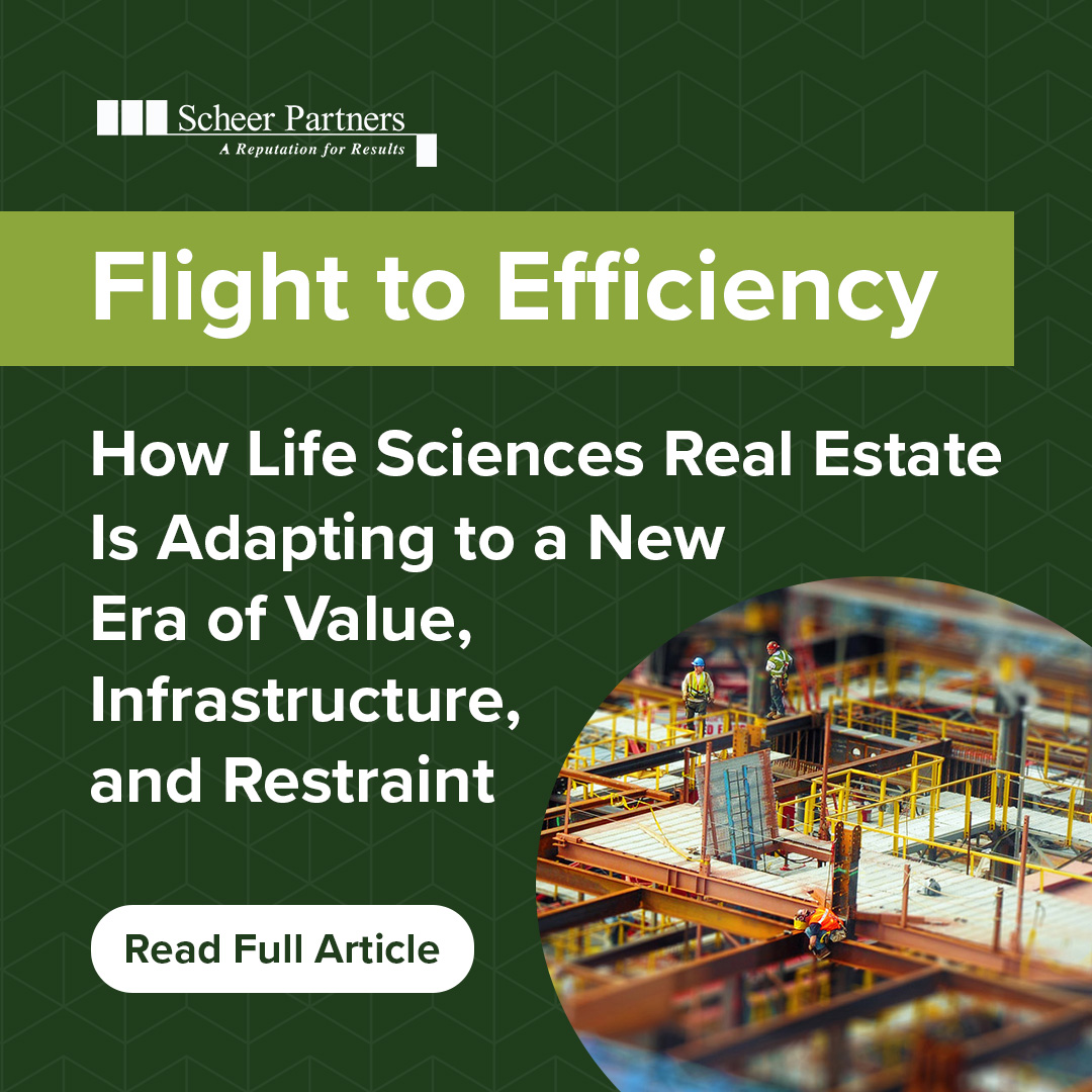 Flight to Efficiency - How Life Sciences Real Estate Is Adapting to a ...