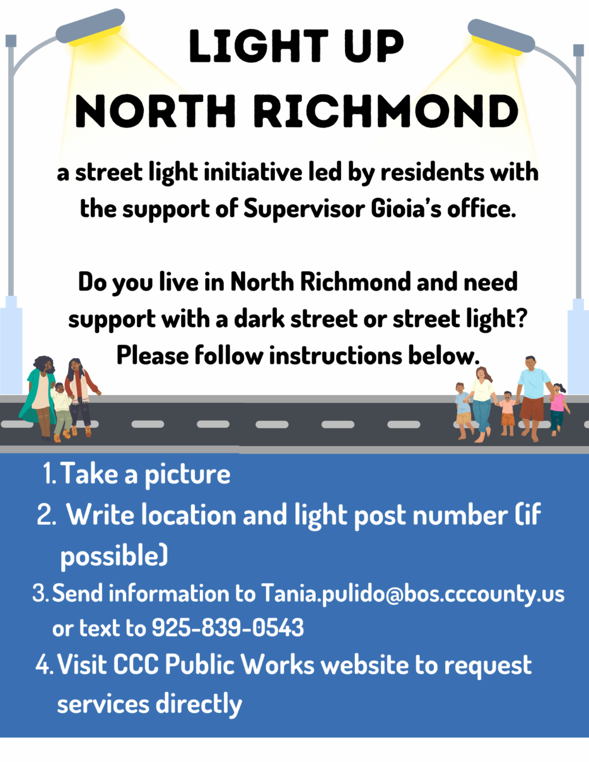 Light up North Richmond- Street Light Initiative