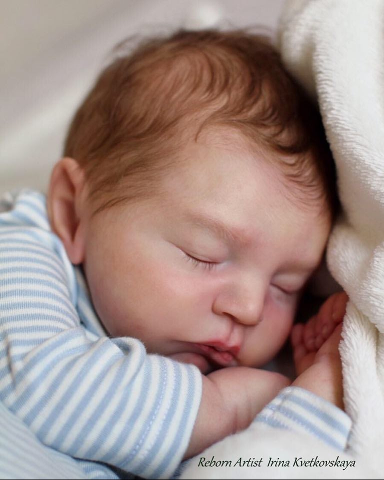 Welcome Gabriel a limited edition reborn doll kit by Eva Brilli! PRE ...