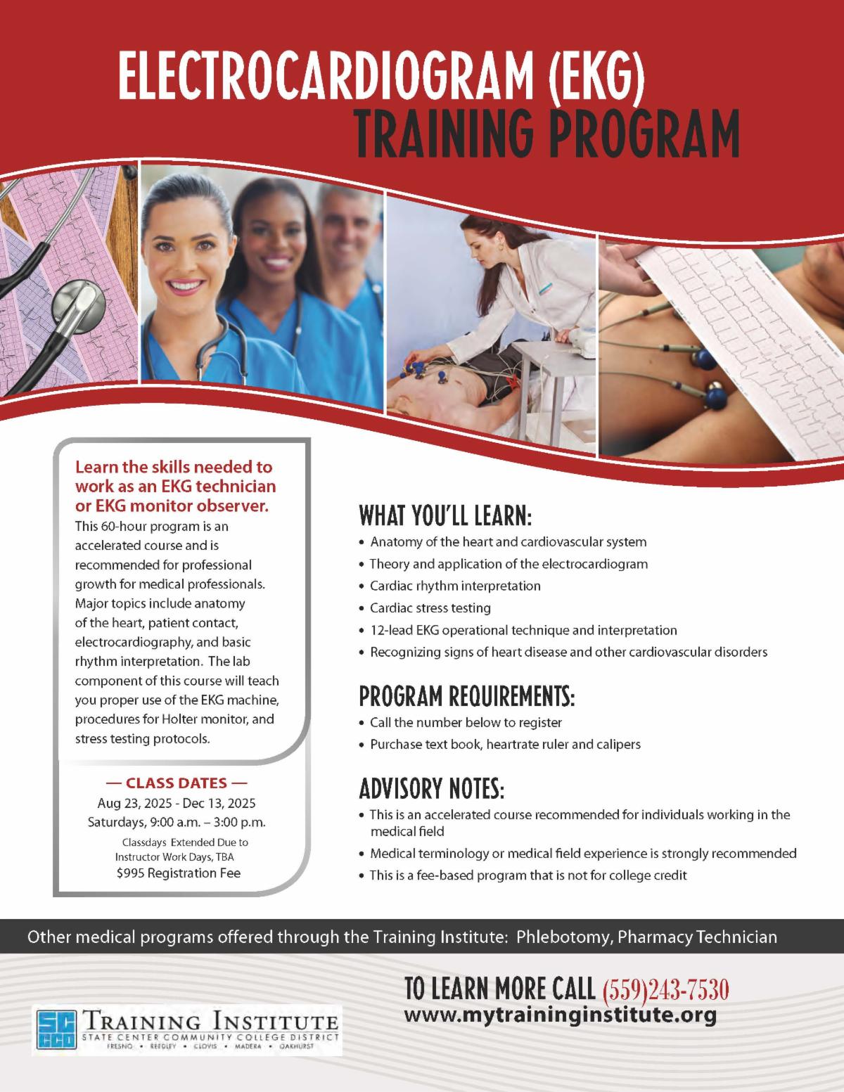 2025 FALL EKG Program Registration