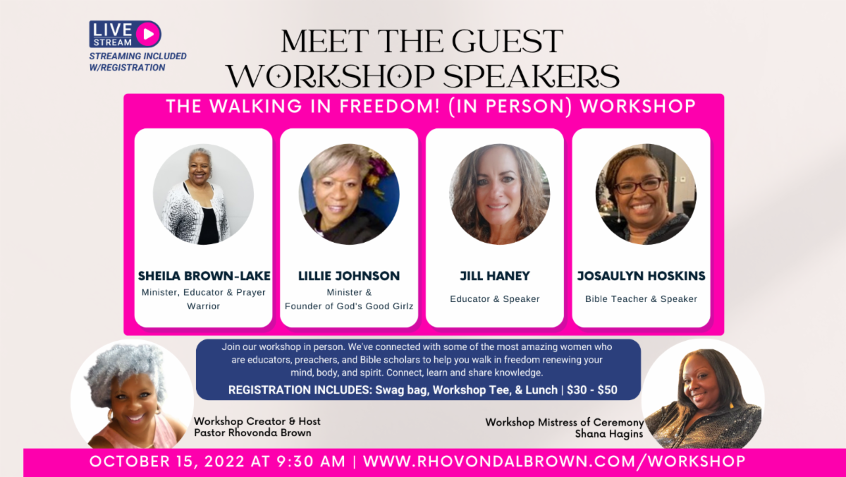 , today's speaker spotlight is Min. Lillie Johnson