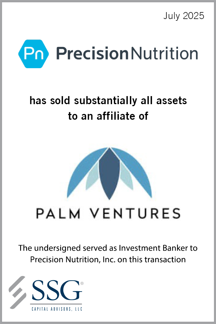 SSG Closes Precision Nutrition Sale Transaction