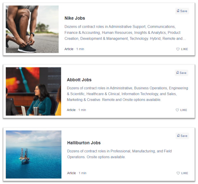 Email from Right Management Regional Headquarters