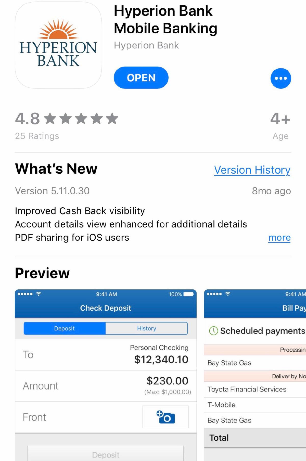 Your September news from Hyperion Bank--in our community and more!