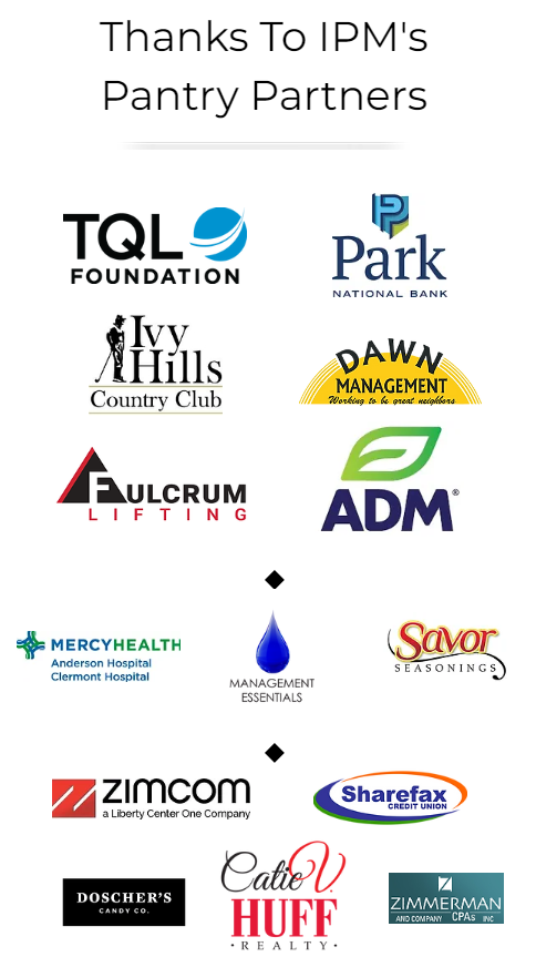 IPM Food Pantry Announces Alida Hart's Retirement