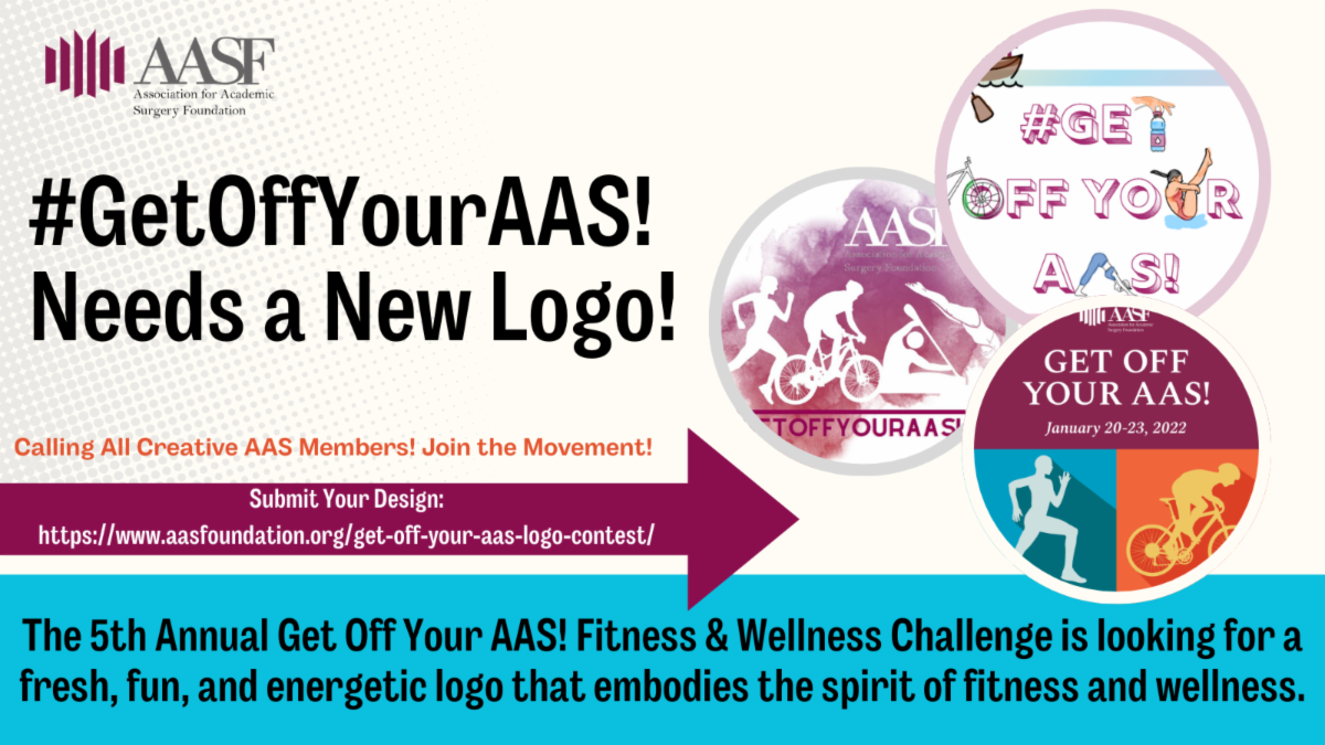Last Week to Design the Next Get Off Your AAS! Logo