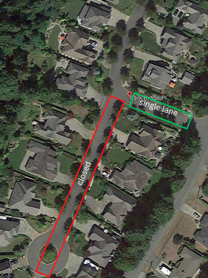 Traffic Interruptions - Park Ridge Place