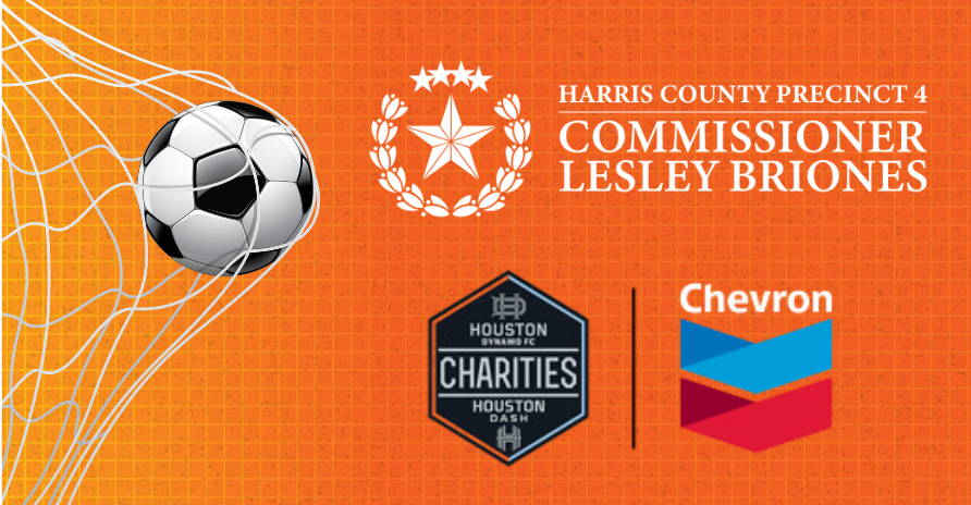 MAÑANA: La Comisionada Lesley Briones, Houston Dynamo & Dash Charities ...
