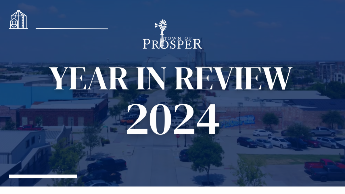 Town of Prosper Resident Update E-newsletter for January 24, 2025