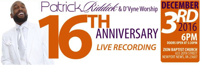 Patrick Riddick and D’vyne Worship Celebrate 16 Years of Music Ministry ...