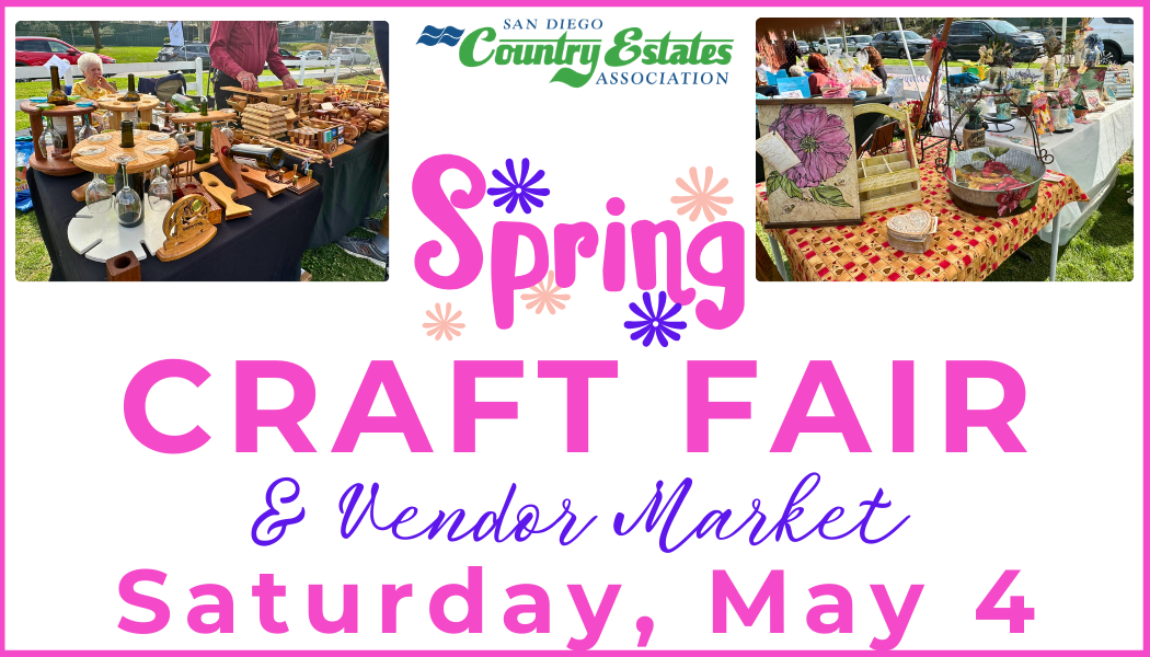 Valley News - May 3, 2024: Community Calendar | SDCEA Craft Fair and ...