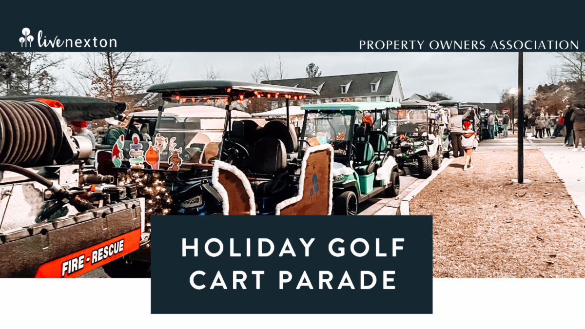 Holiday Golf Cart Parade & Deck the Halls Celebration