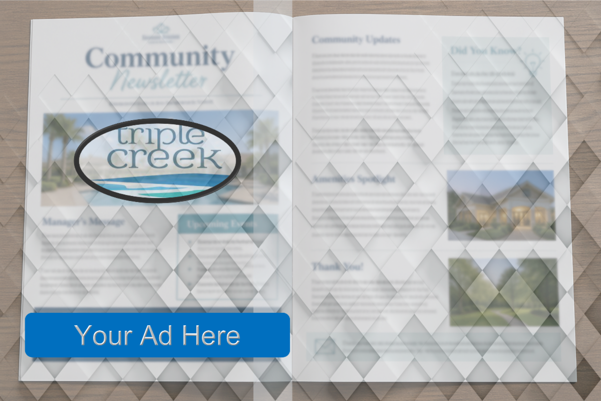 Triple Creek CDD Amenity Weekly Update - May 27th