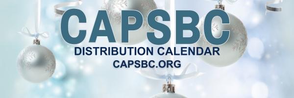 Open for CAPSBC's distribution calendar!