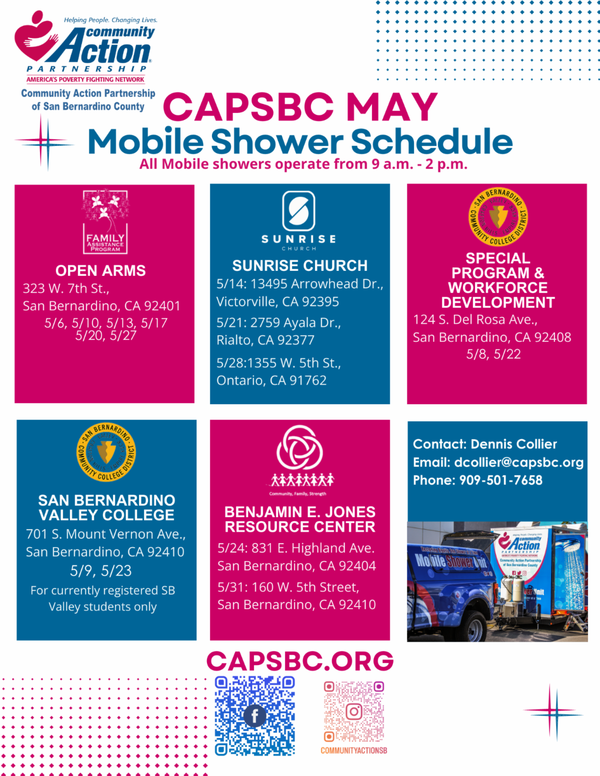 Psst...CAPSBC's Distribution Calendar is here!