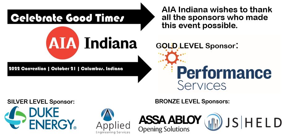 2022 AIA Indiana Design & Service Award Winners and Convention Photos