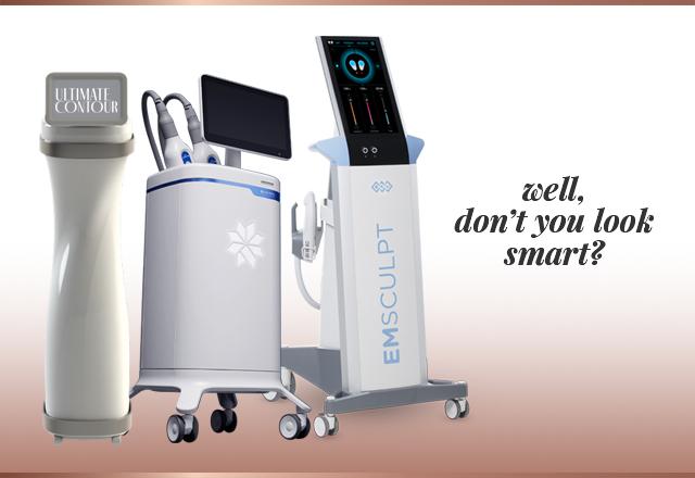 $250 off your first EMSculpt, CoolSculpt, or Ultimate Contour