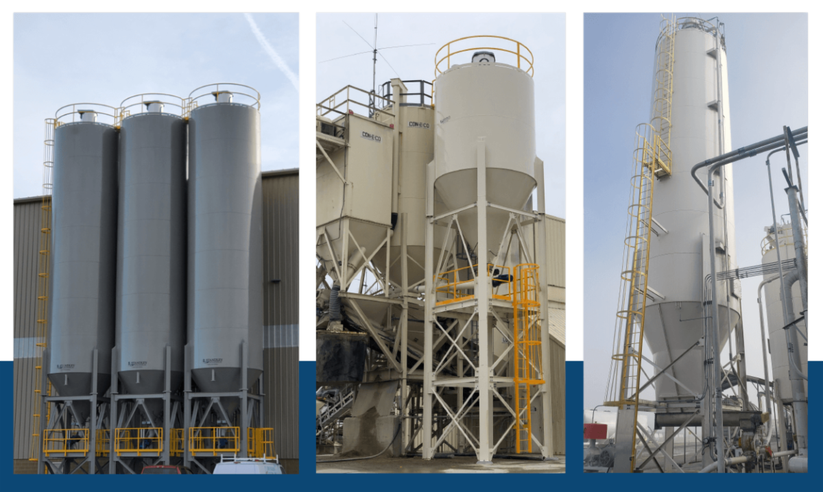 Concrete Silos From Standley Batch