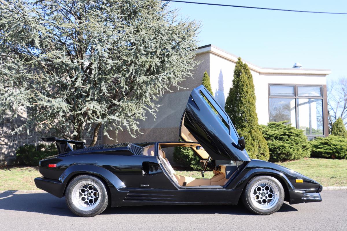 Gorgeous 1989 Lamborghini Countach Anniversary with Small Bumpers: 5k ...