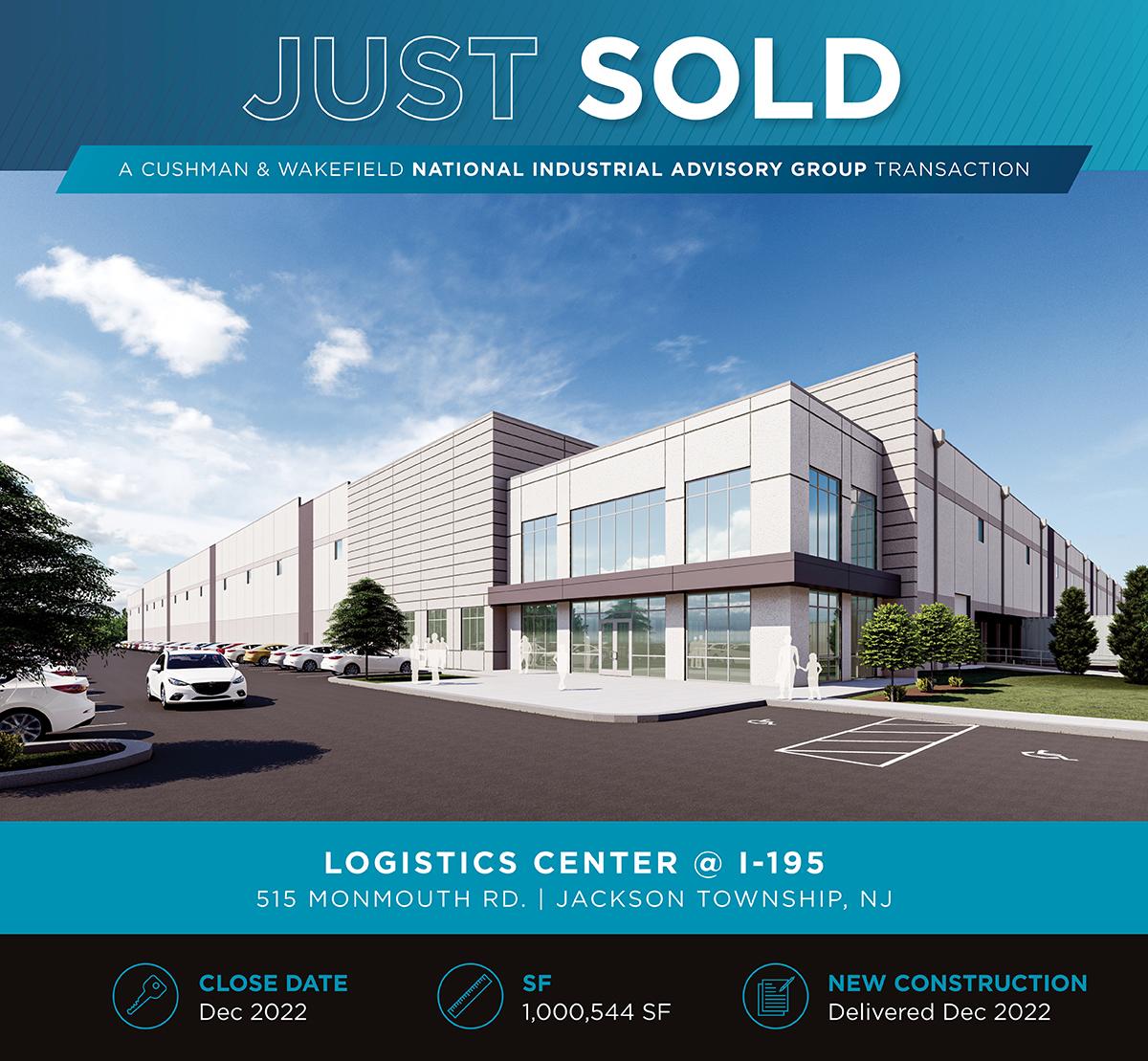 CLOSED | Logistics Center @ I-195, Jackson Township, NJ