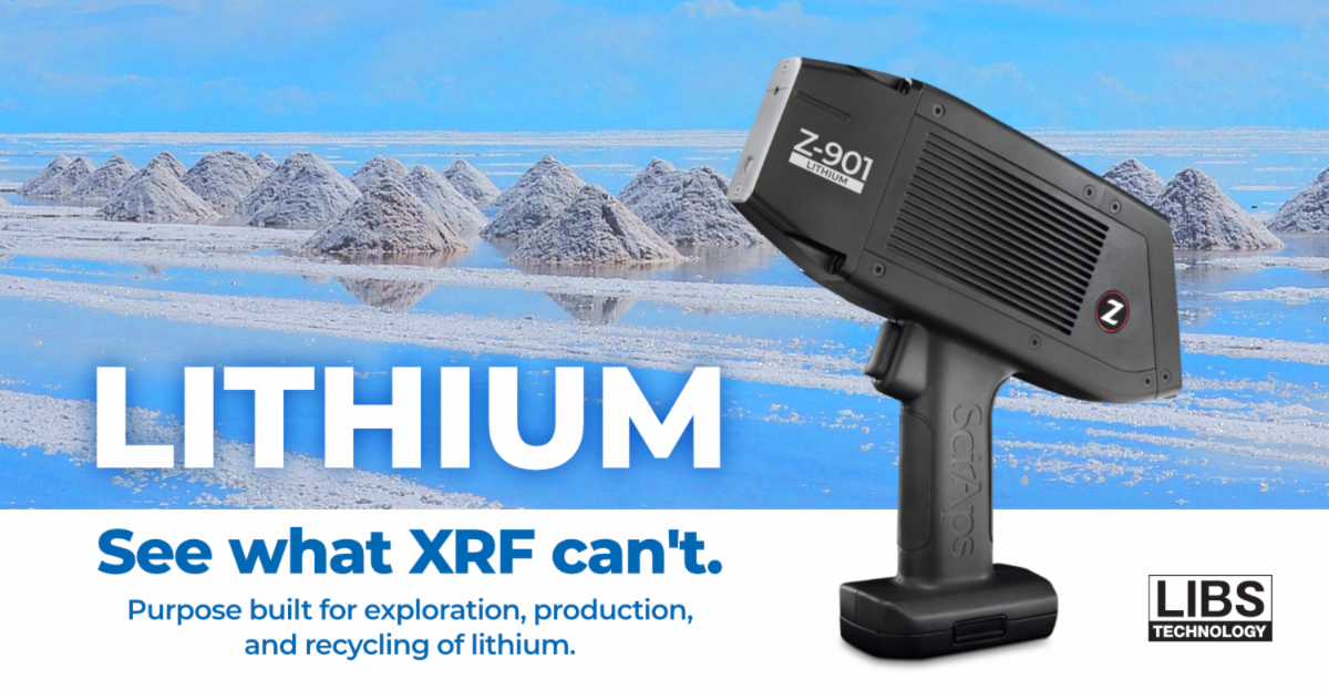 SciAps lithium analyzers used for Li exploration