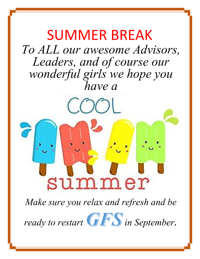 Summer Break See You in September