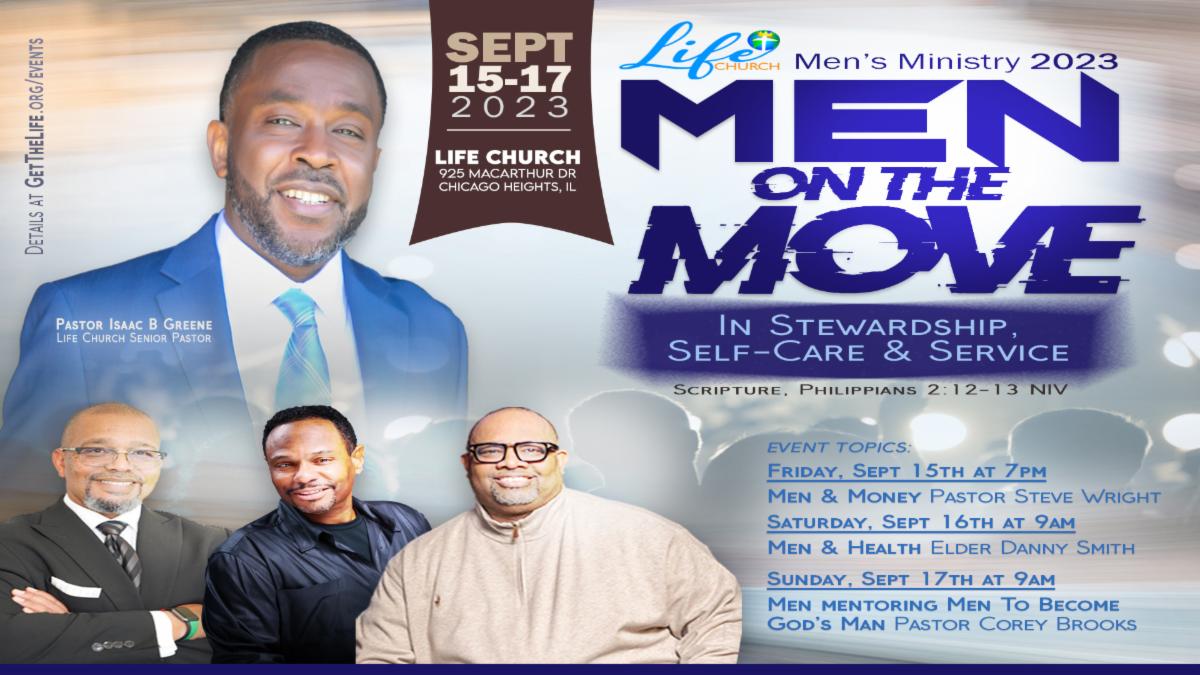 Men on The Move: Starts Now: Let's GO!!