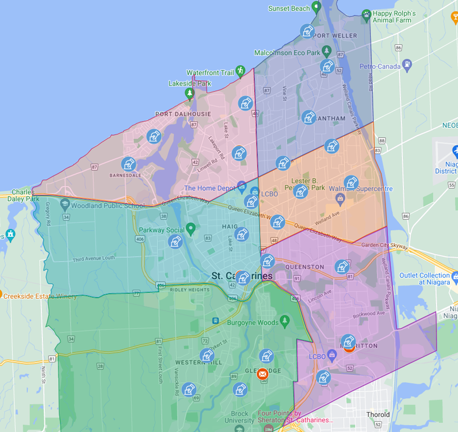 On Election Day, electors must vote in the ward where they live.