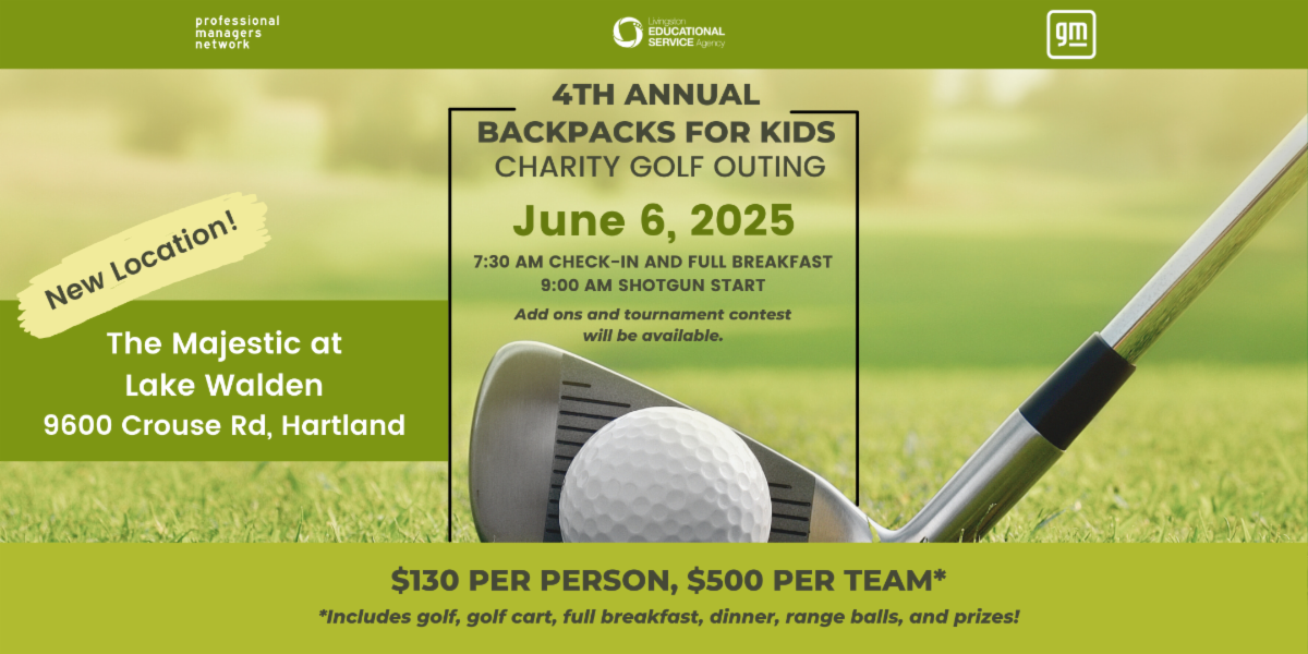 2025 Backpacks for Kids Golf Outing and Donation Form